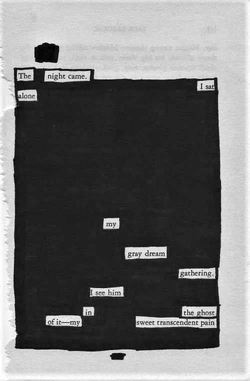 Gray Dream - Blackout Poetry Notes