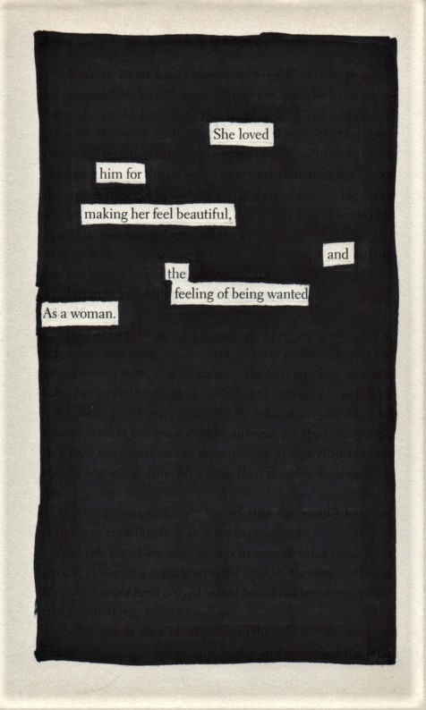 Wanted - Blackout Poetry Notes