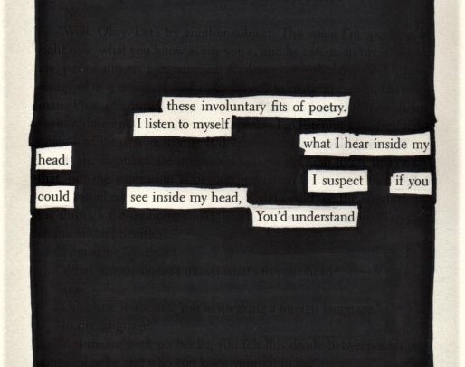 Fits of Poetry - Blackout Poetry Notes