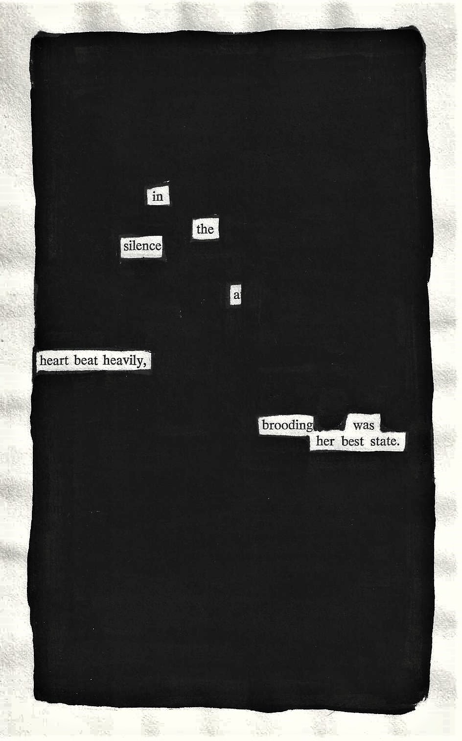 Best State - Blackout Poetry Notes